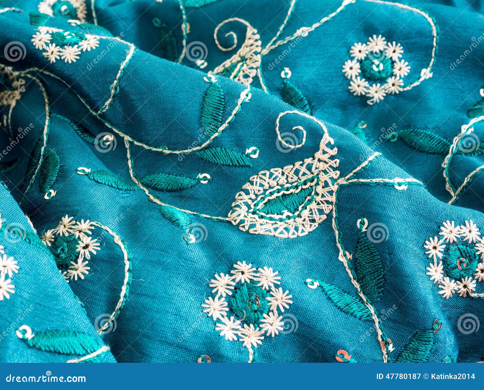 Indian fabric texture stock image. Image of bright, embroidery - 47780187