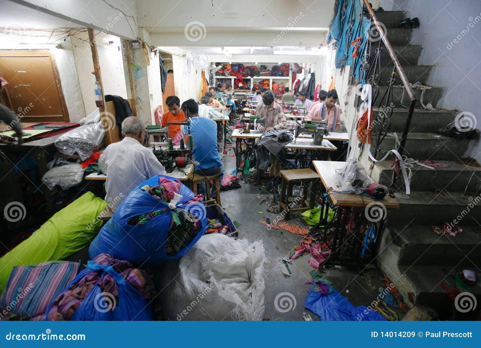 Indian factory editorial stock image. Image of deprived - 14014209