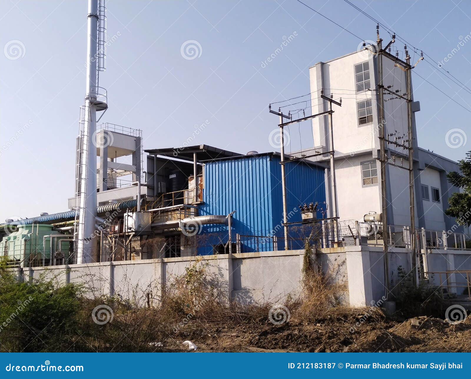 Indian factory machine stock image. Image of asphalt - 212183187