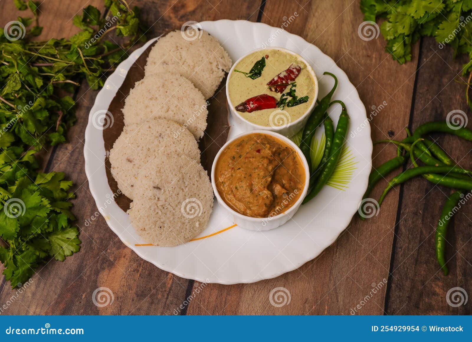 Ragi Poori. Deep Fried Indian Flat Bread Made Of Finger Millet And ...