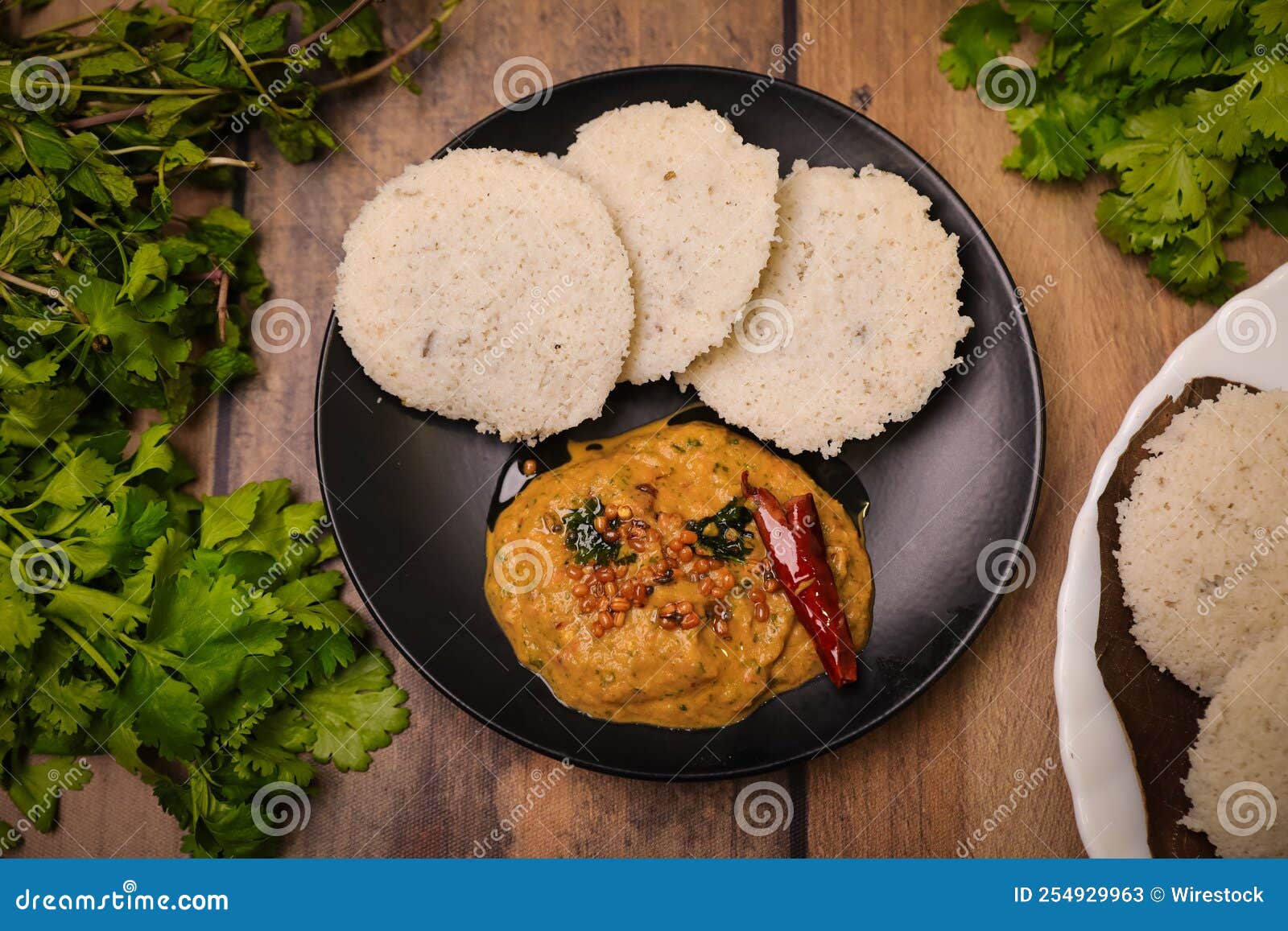 Ragi Poori. Deep Fried Indian Flat Bread Made Of Finger Millet And ...