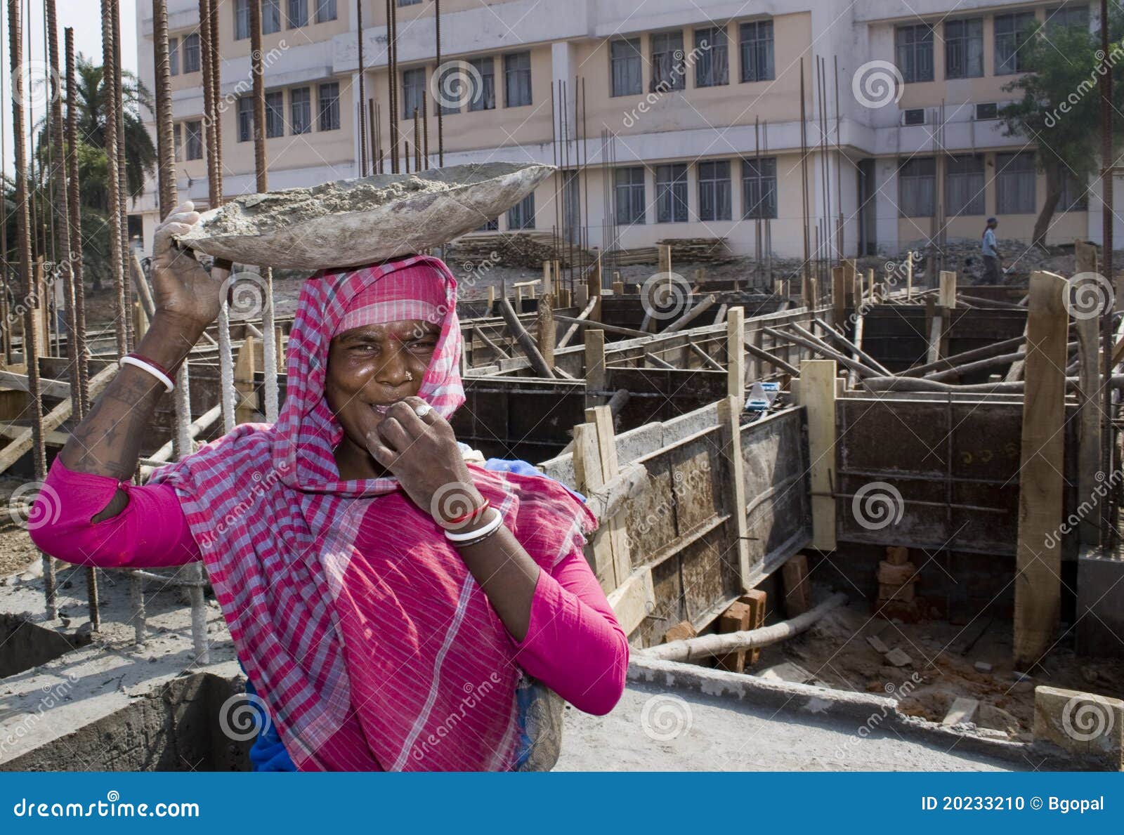 An Indian female worker editorial image. Image of paucity - 20233210