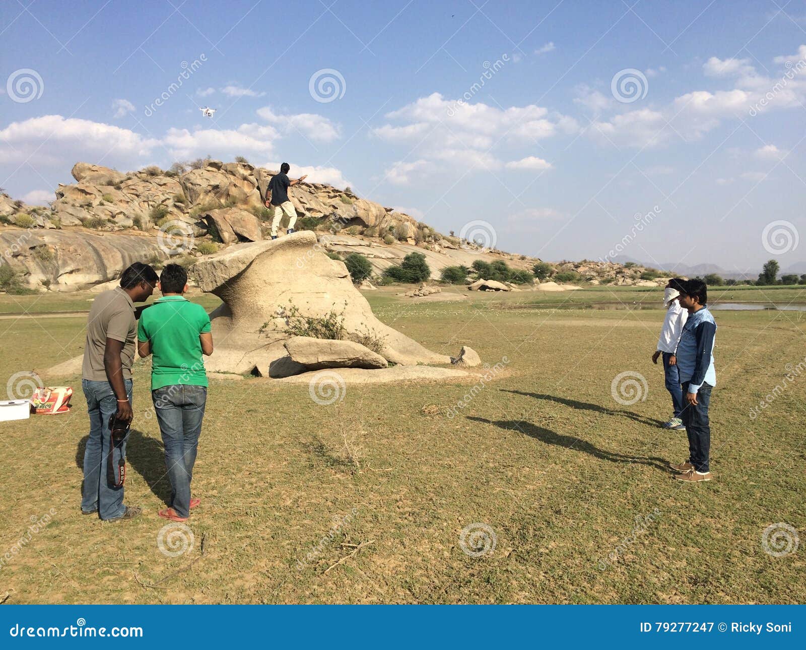 Indian Film Making Team in Location Editorial Photography - Image of ...