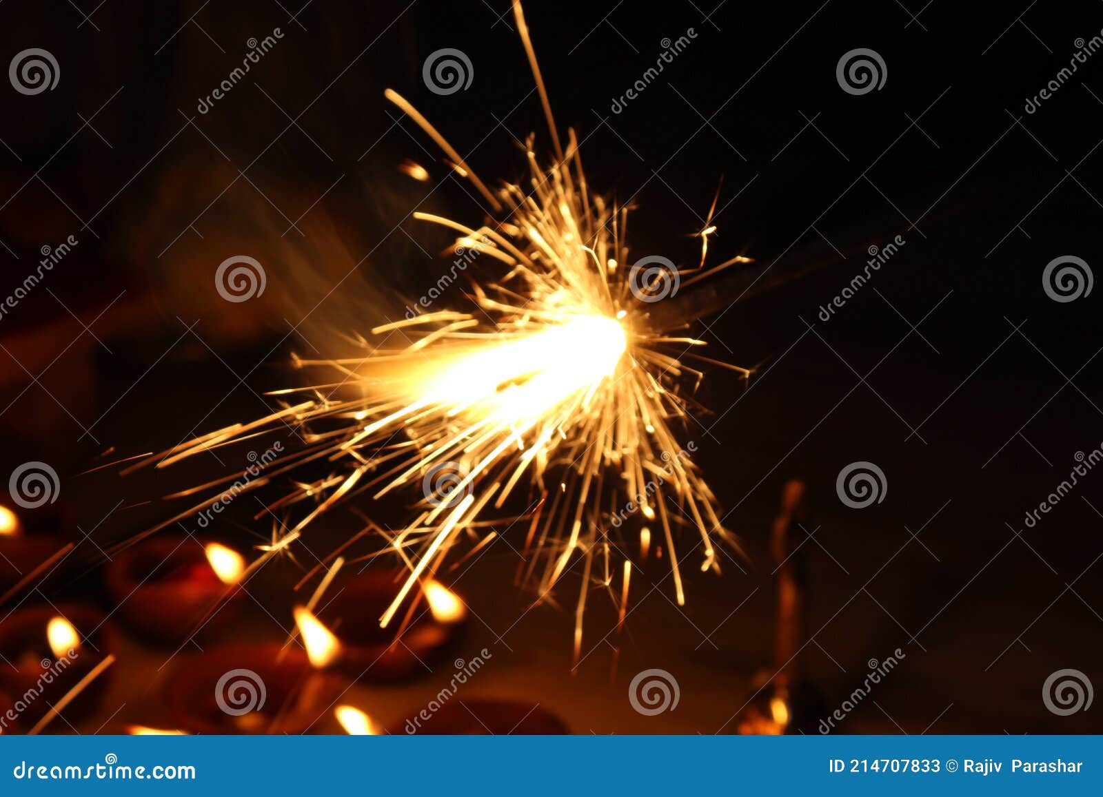 Indian Fire Crakers on Diwali for Celebrations Stock Image - Image of ...