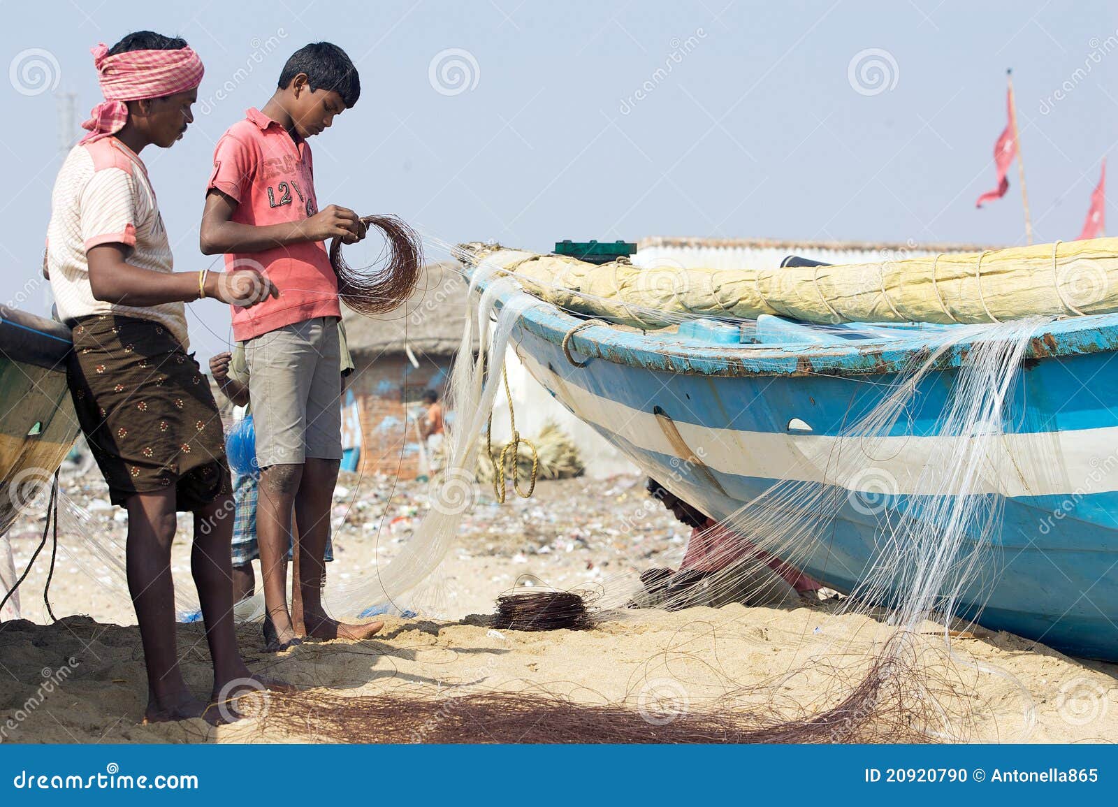 Indian fisherman editorial image. Image of growth, commercial - 20920790