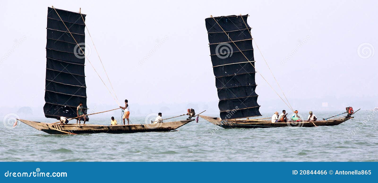 Indian Fisherman on the Chilika Lake Editorial Photo - Image of tourism ...