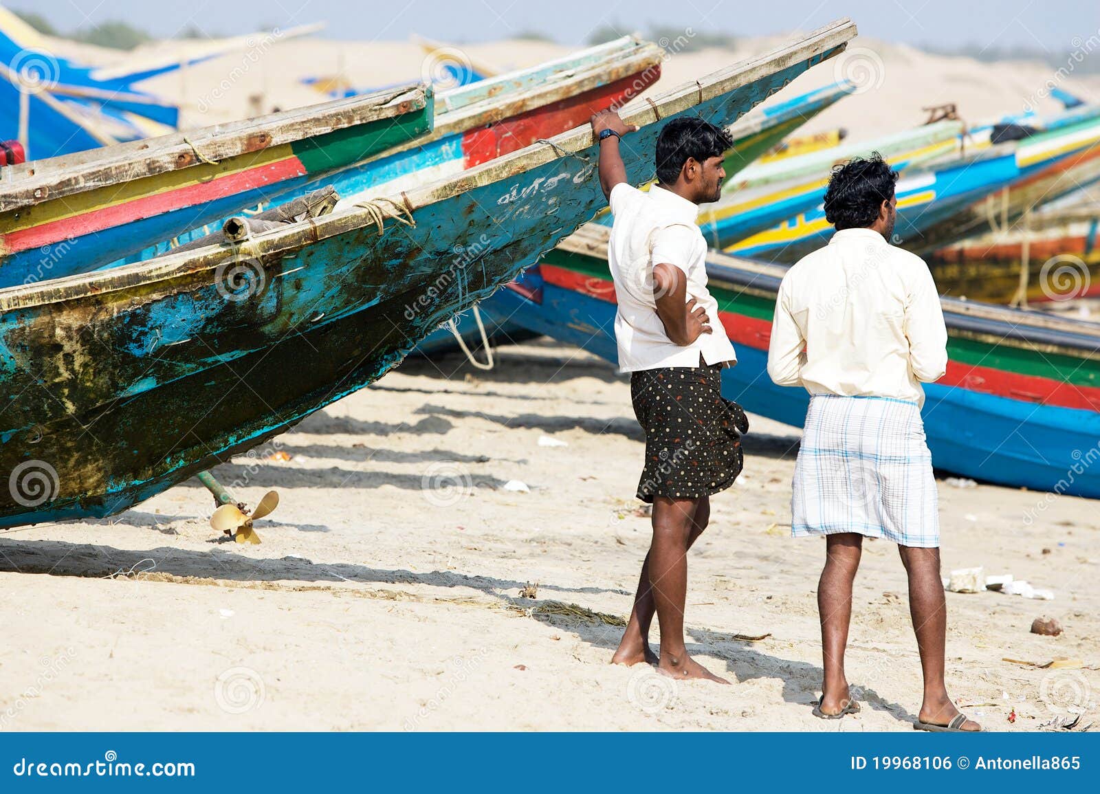 Indian fishermen editorial photo. Image of people, growth - 19968106