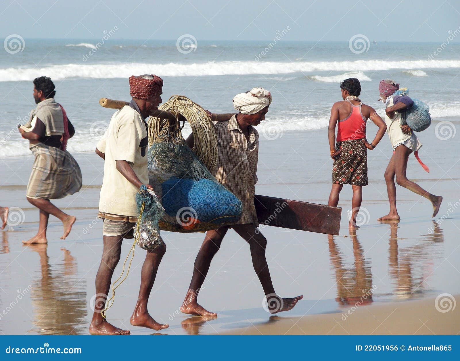 Indian fishermen editorial photo. Image of india, sail - 22051956