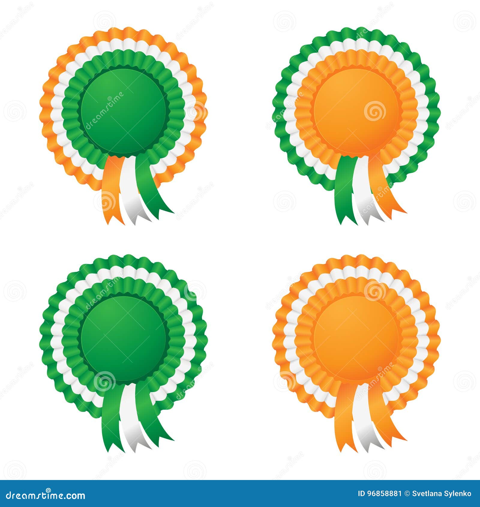 Indian Flag Label Design Art Stock Vector - Illustration of blank ...