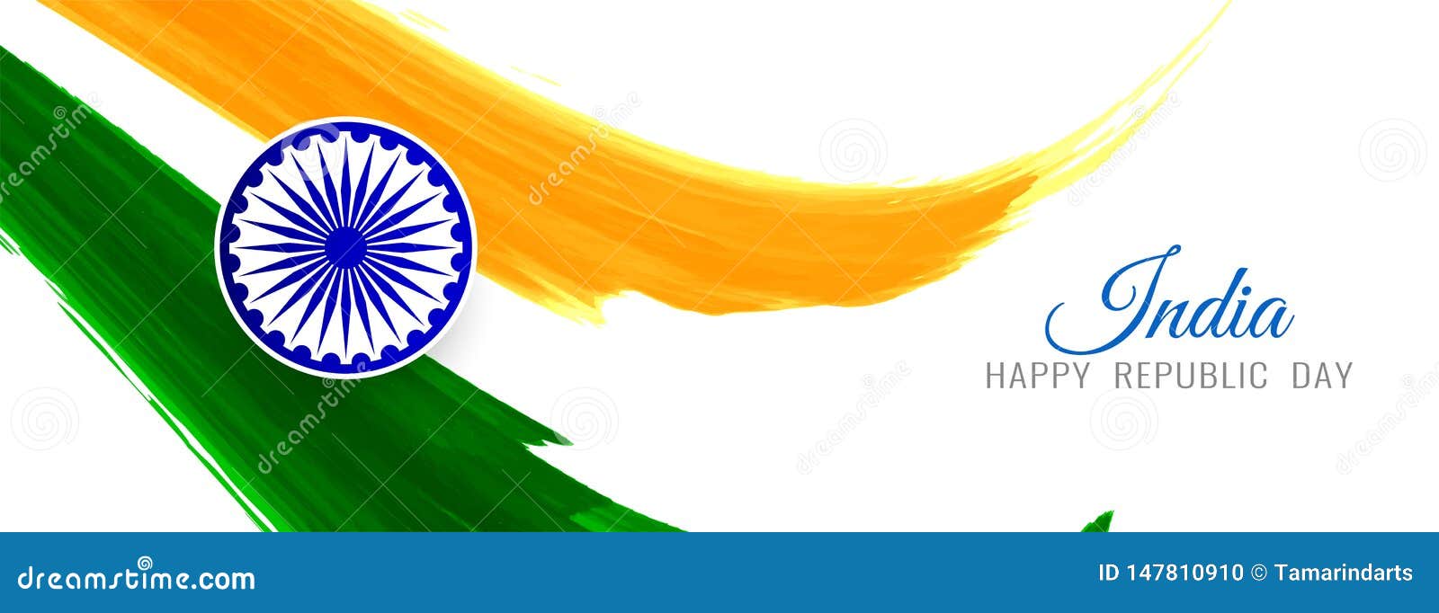 Indian Flag Theme Stylish Banner Vector Stock Vector - Illustration of ...