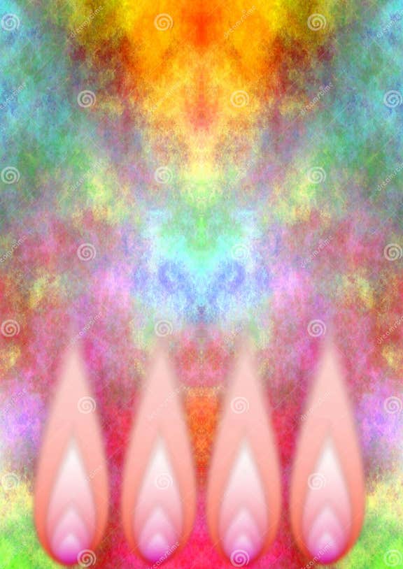 Indian flames stock illustration. Illustration of heat - 4016619