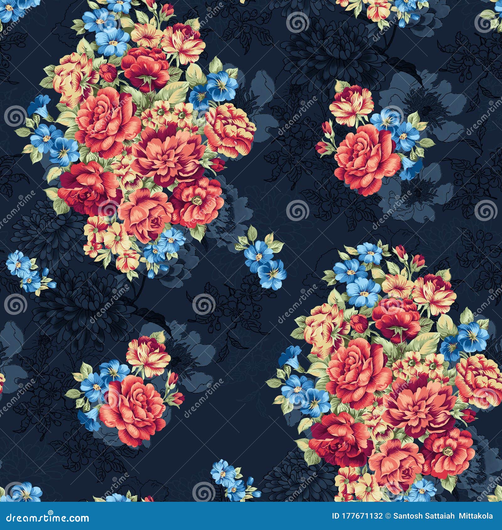 Hindu Flower Designs