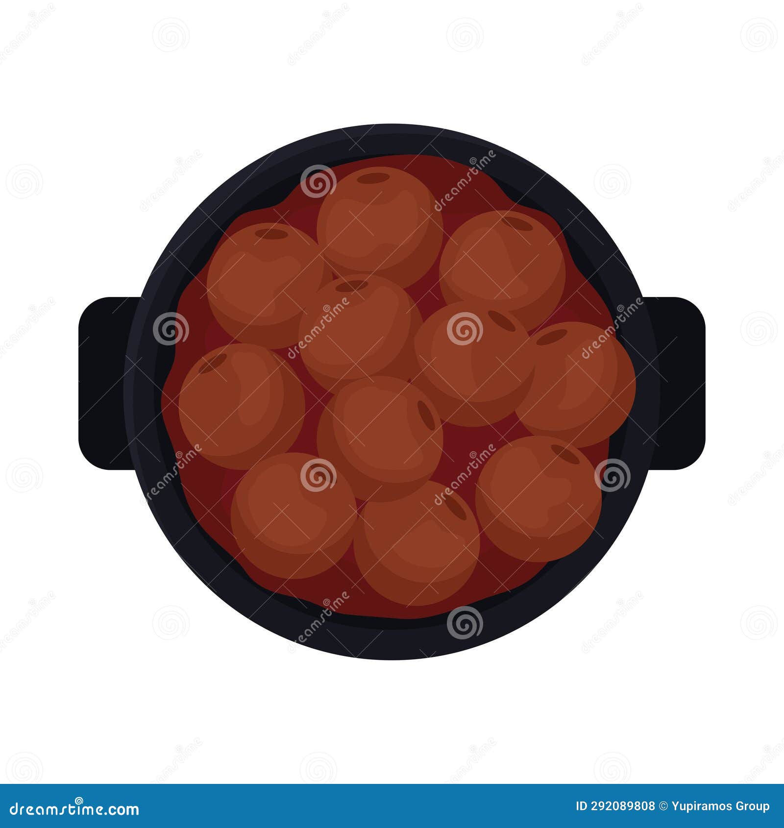 Indian food chicken masala stock illustration. Illustration of ...