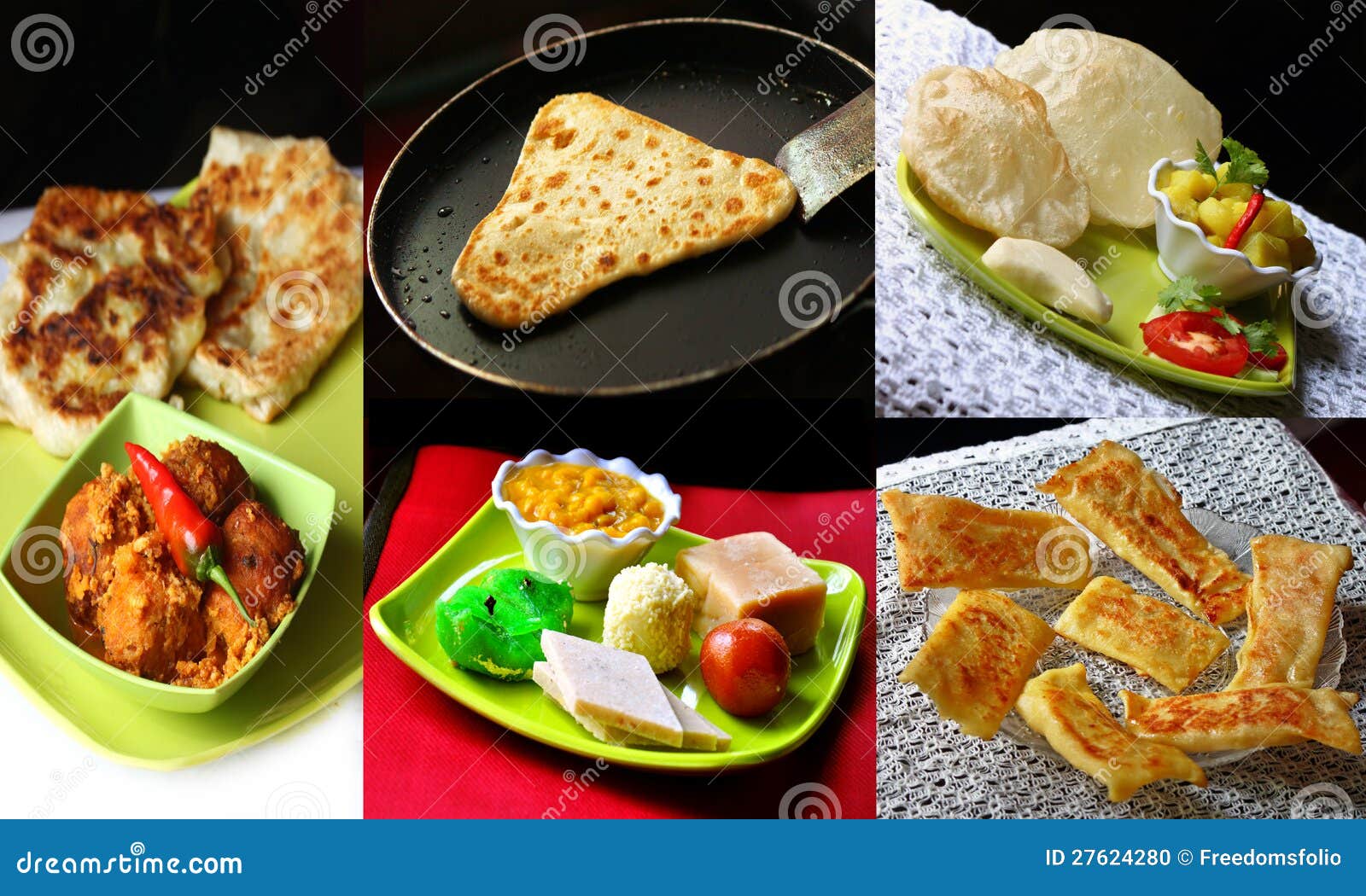 Indian food collage stock photo. Image of fiesta, kitchen - 27624280