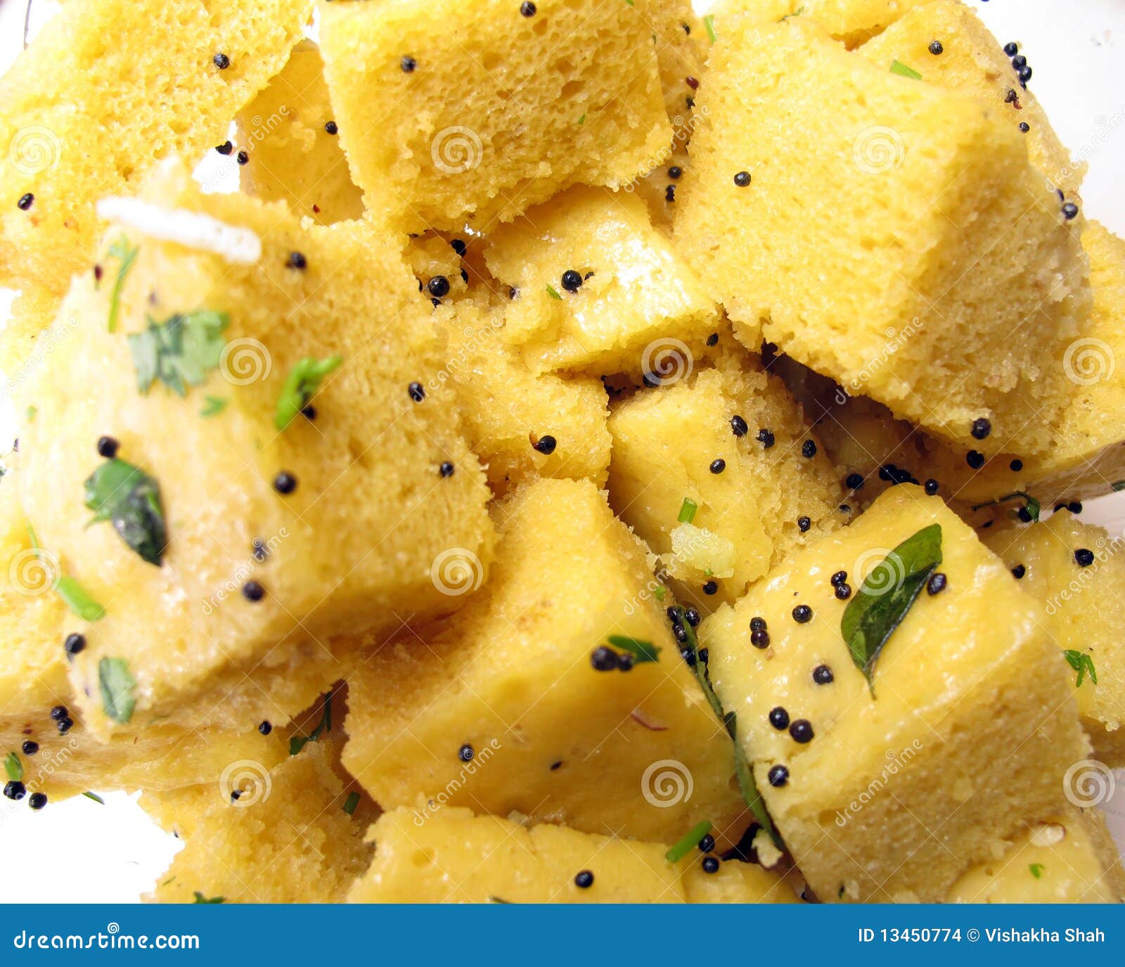 Indian Food Dhokla stock photo. Image of gujarati, food - 13450774