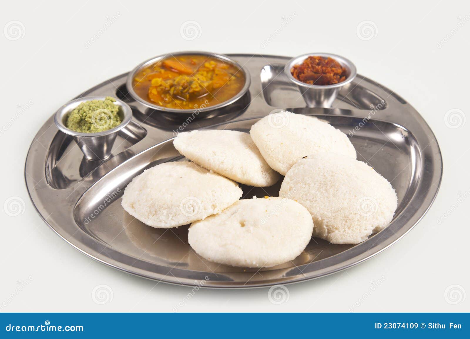 Indian Food Dish ( Idly ) Royalty Free Stock Images - Image: 23074109