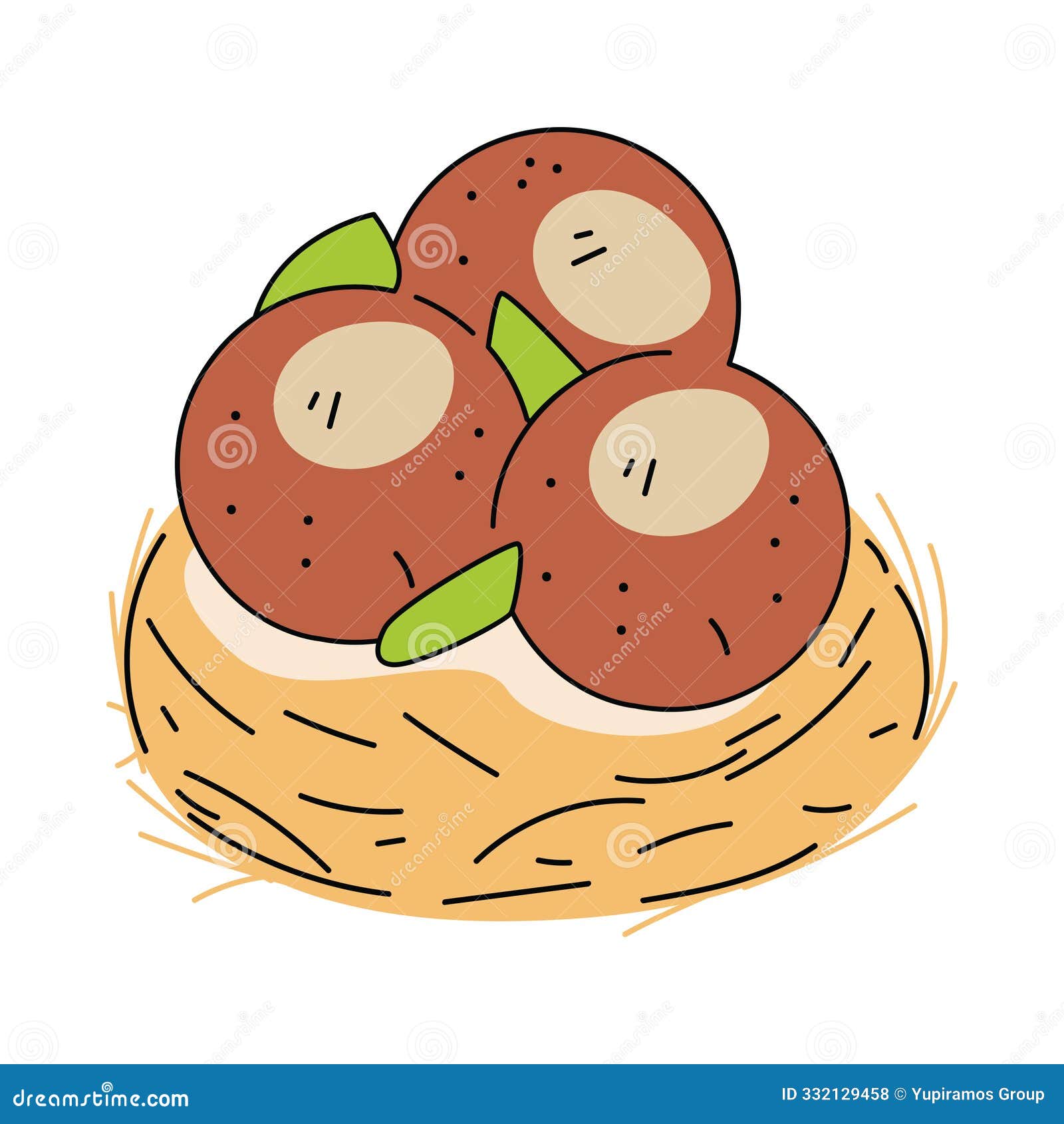 Indian food gulab jamun stock illustration. Illustration of diwali ...