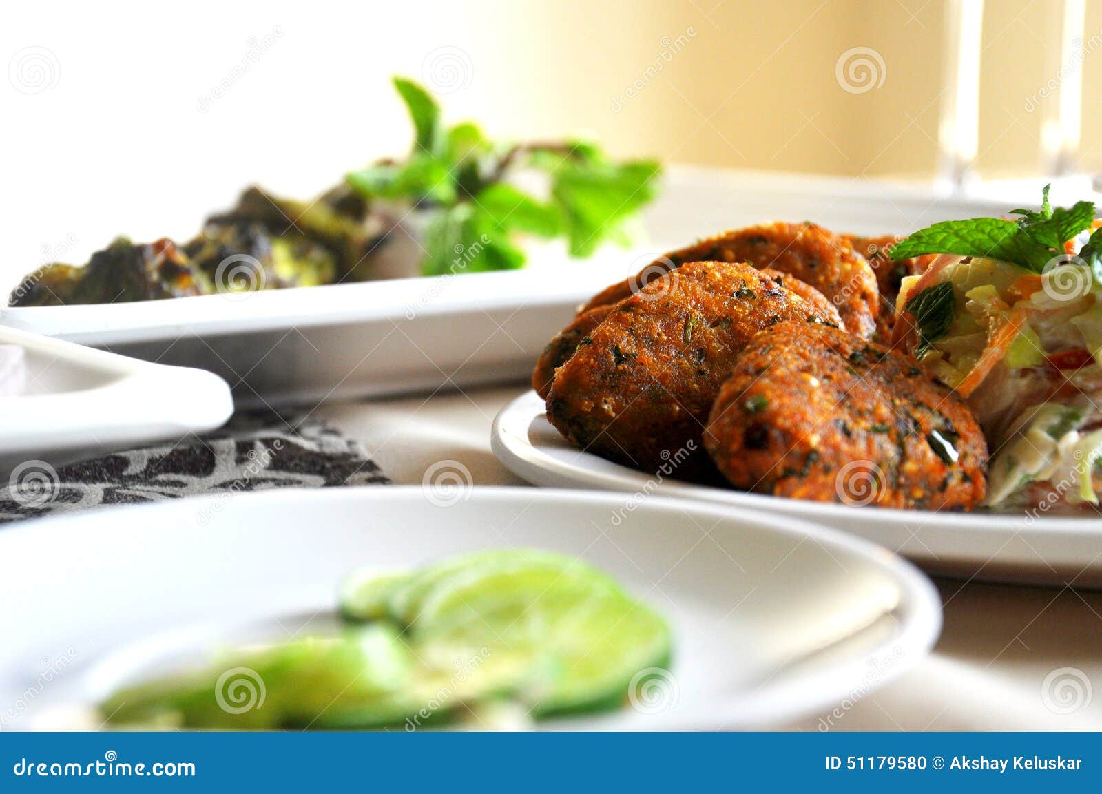 Indian food main course stock photo. Image of restaurant - 51179580
