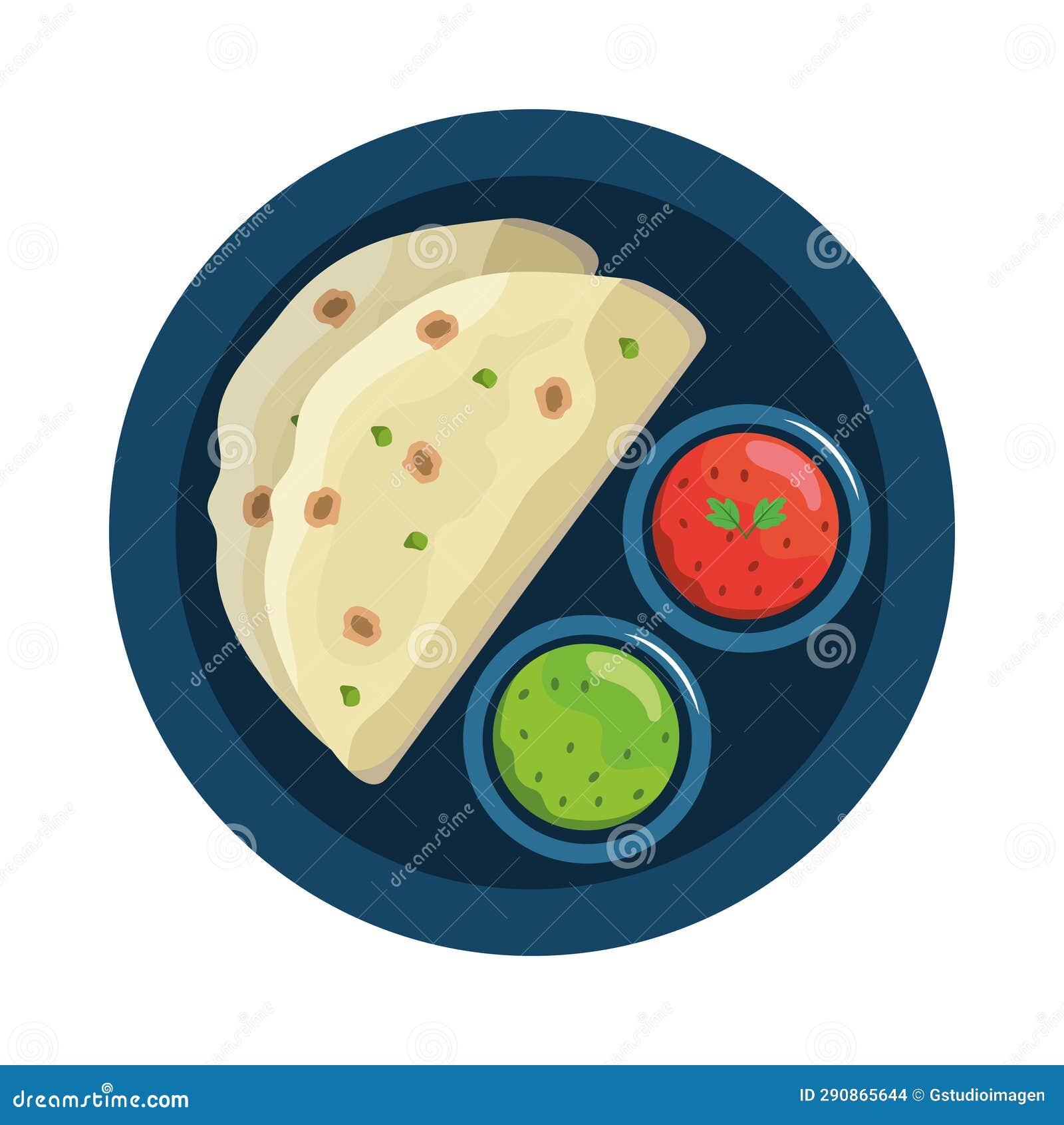 Indian food menu icon stock illustration. Illustration of menu - 290865644