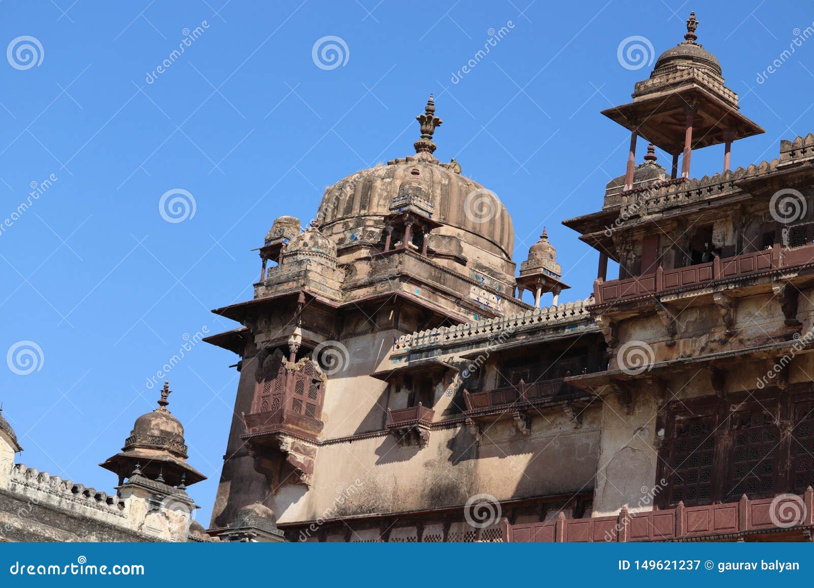 Indian Fort Rajput Warrior Ancient Architecture Stock Image - Image of ...