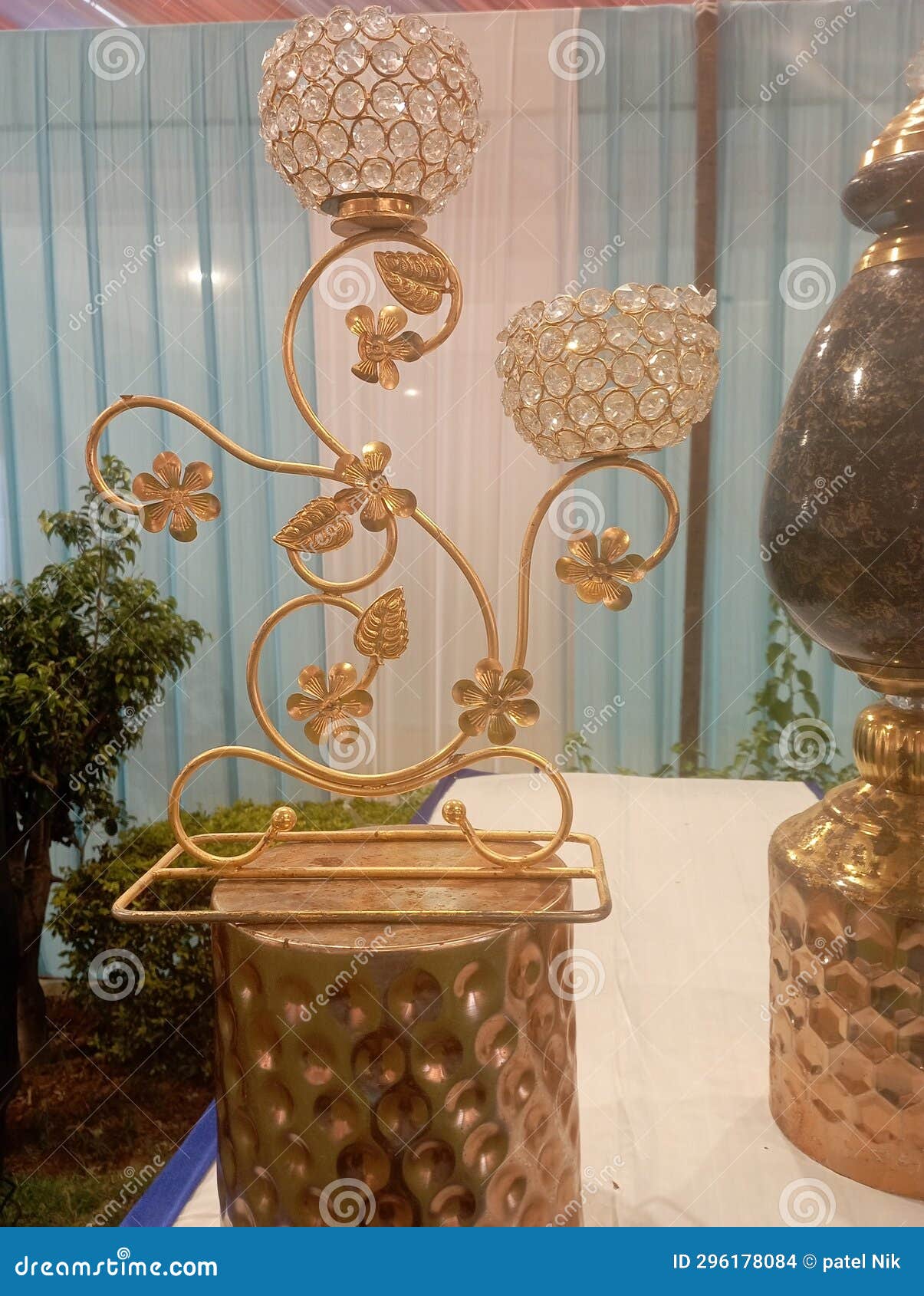 Indian Function Decorated in Gujrati Style Stock Photo - Image of ...