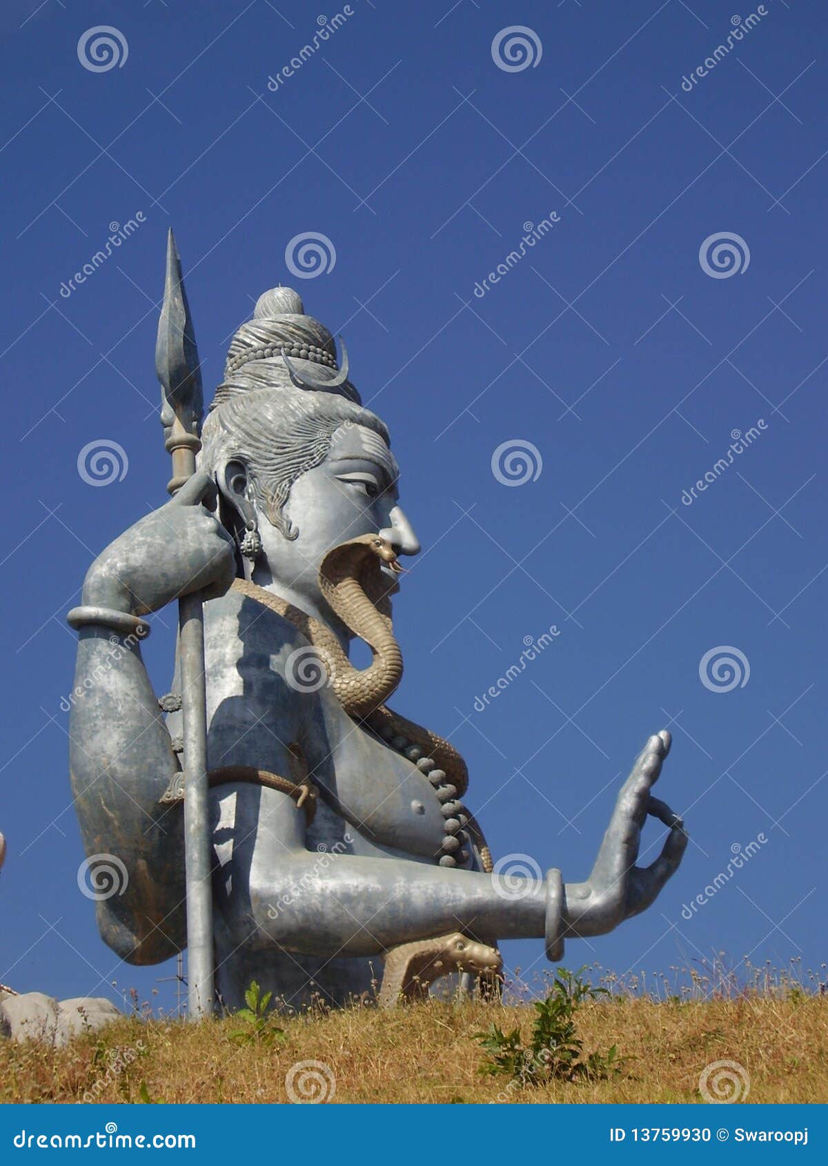 Indian god shankar stock photo. Image of snake, trishul - 13759930
