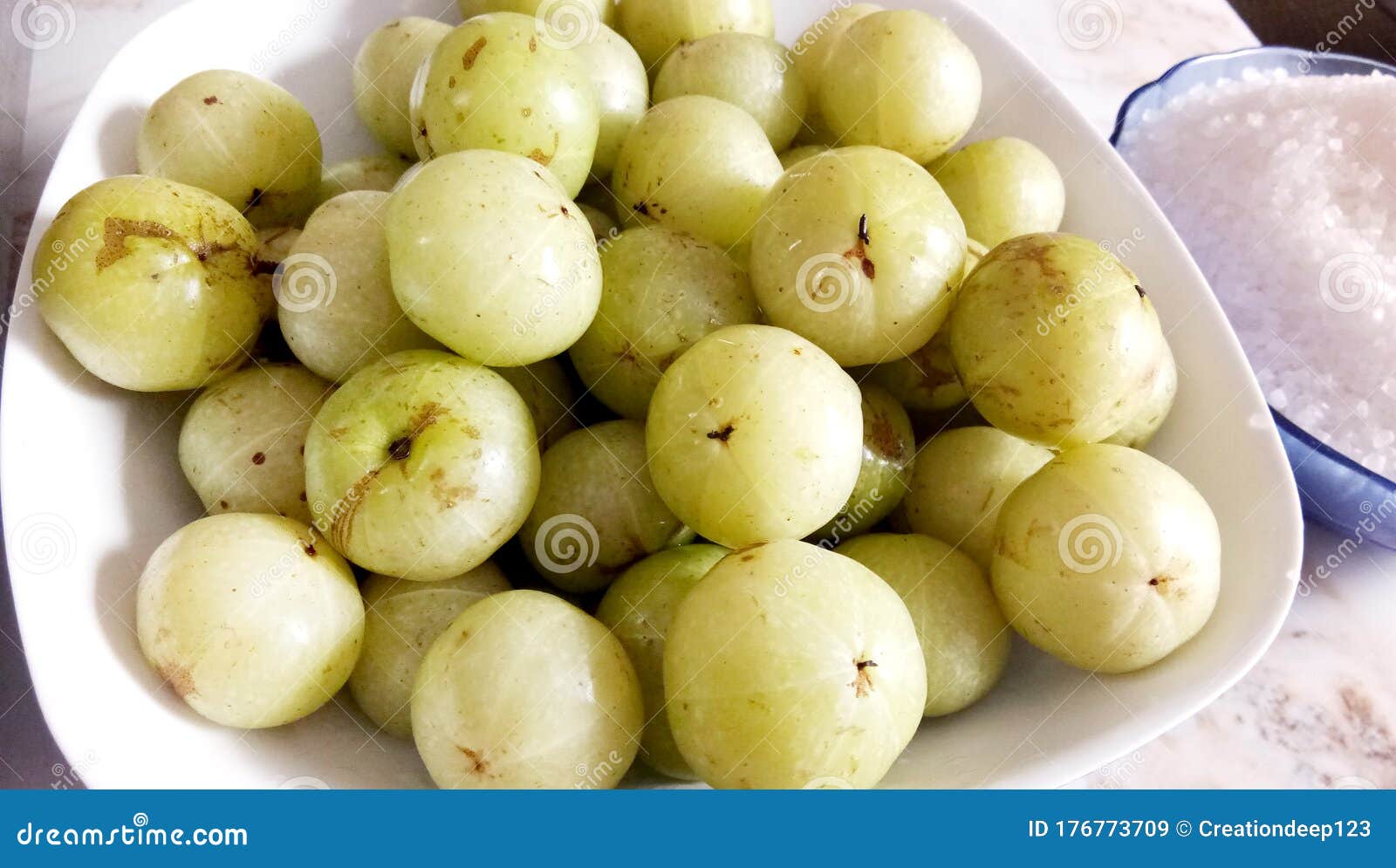 Indian Gooseberry, Fruit Has Medicinal Properties Stock Image - Image ...