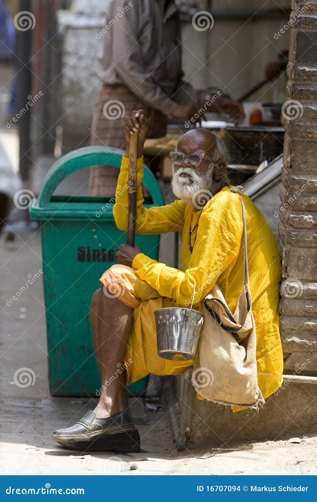 Indian Guru takes a rest editorial stock image. Image of authority ...