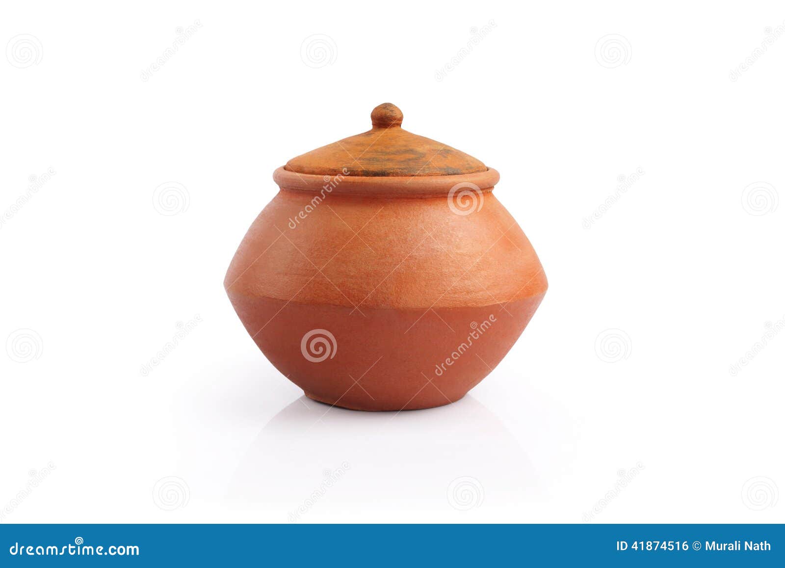 Indian Handmade Pot stock photo. Image of isolated, equipment - 41874516