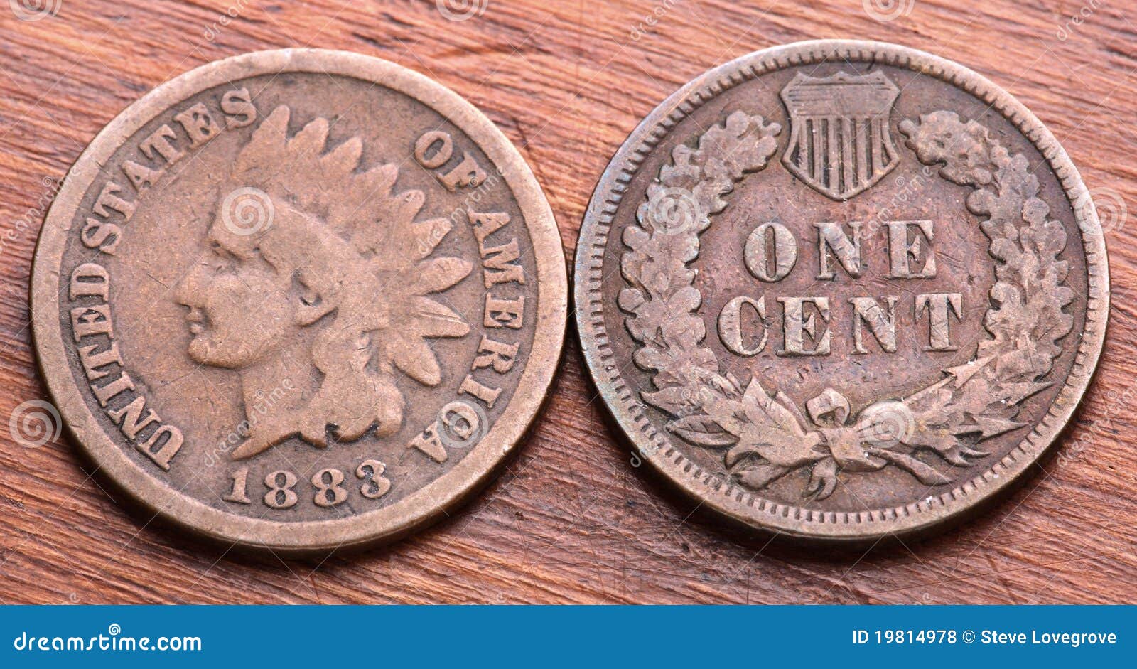 Indian Head Cent stock photo. Image of coins, hobby, money - 19814978