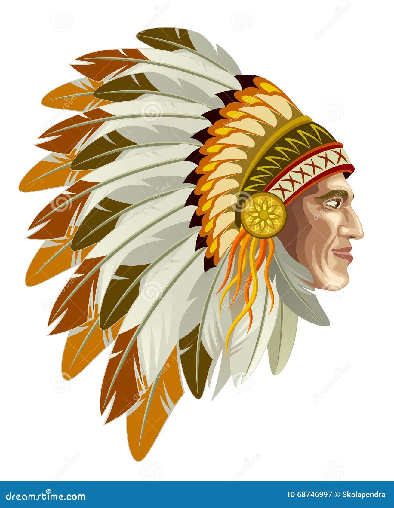Indian Head Cap Stock Image | CartoonDealer.com #279436183