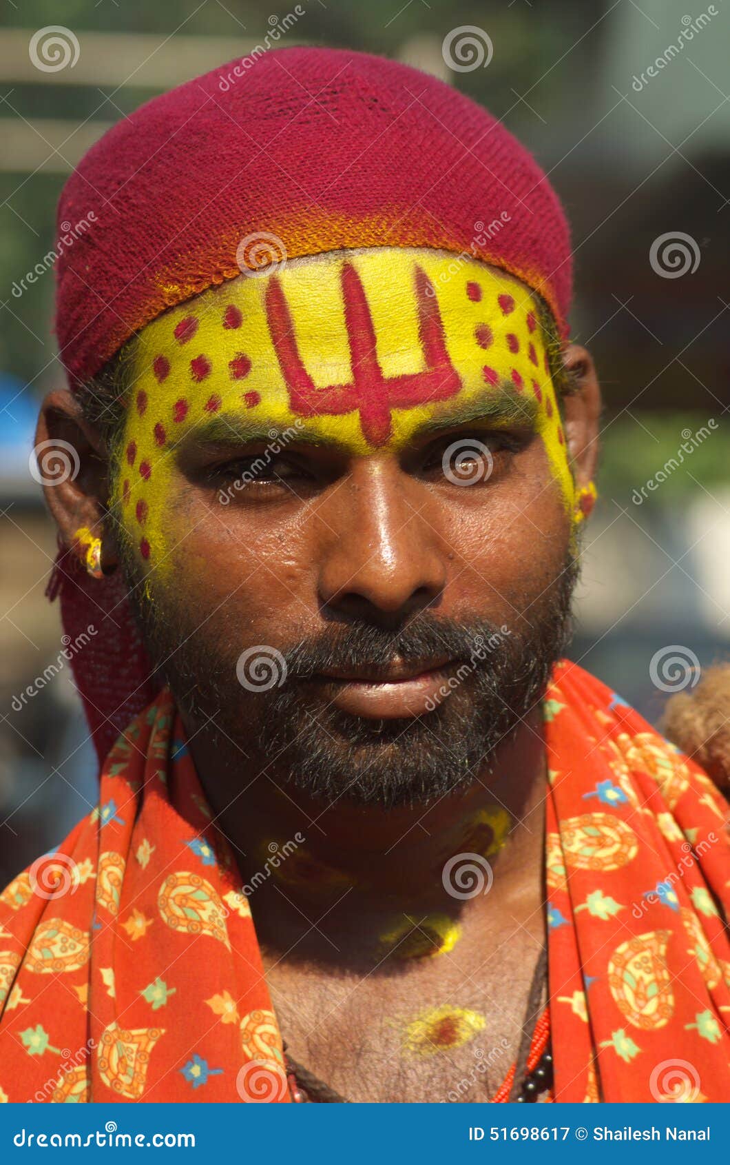 Indian hermit-III editorial photography. Image of contented - 51698617