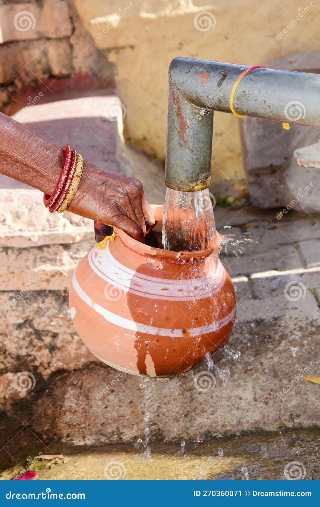 Indian Hindu Puja in Wedding Ritual Stock Image - Image of puja ...