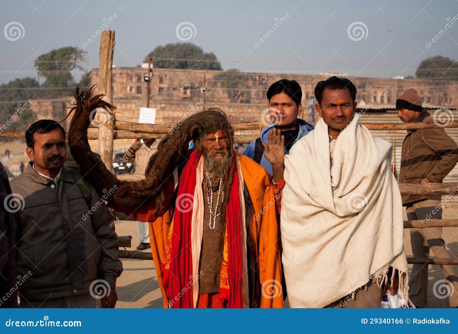 Indian Holy Man Sadhu with Long Hair Editorial Photo - Image of ascetic ...