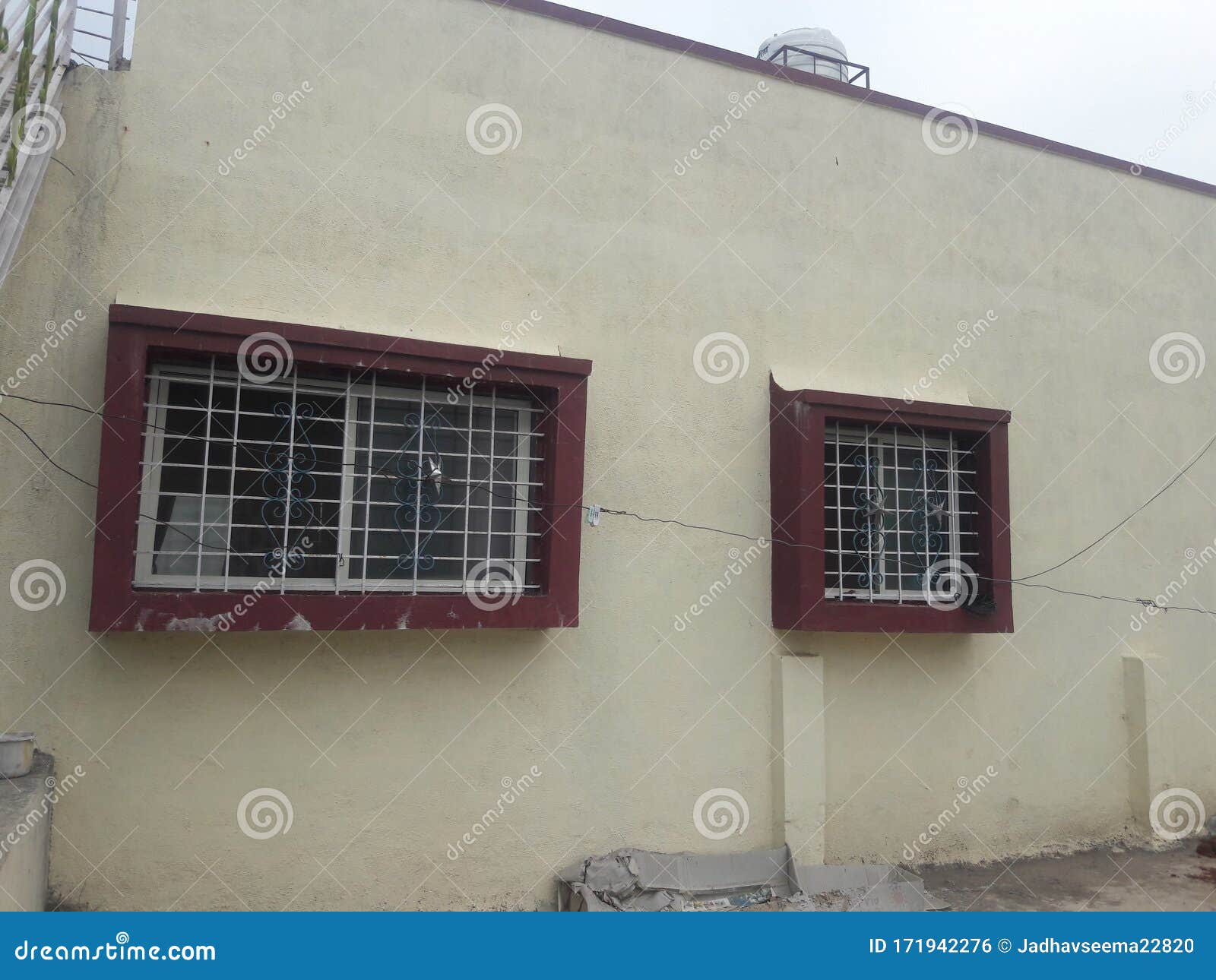 Indian Houses Backside View Stock Photo - Image of indian, houses ...