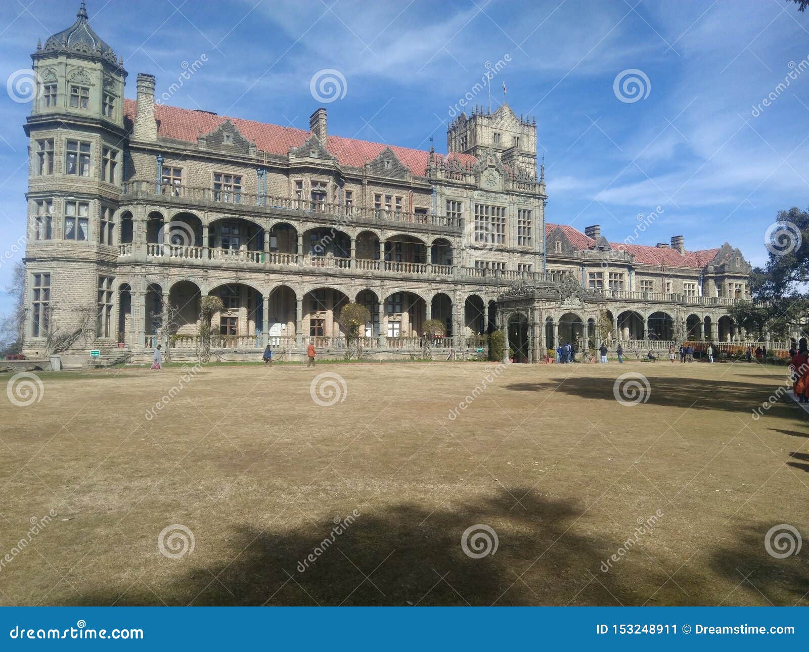 Indian Institute of Advanced Studies Stock Image - Image of institue ...