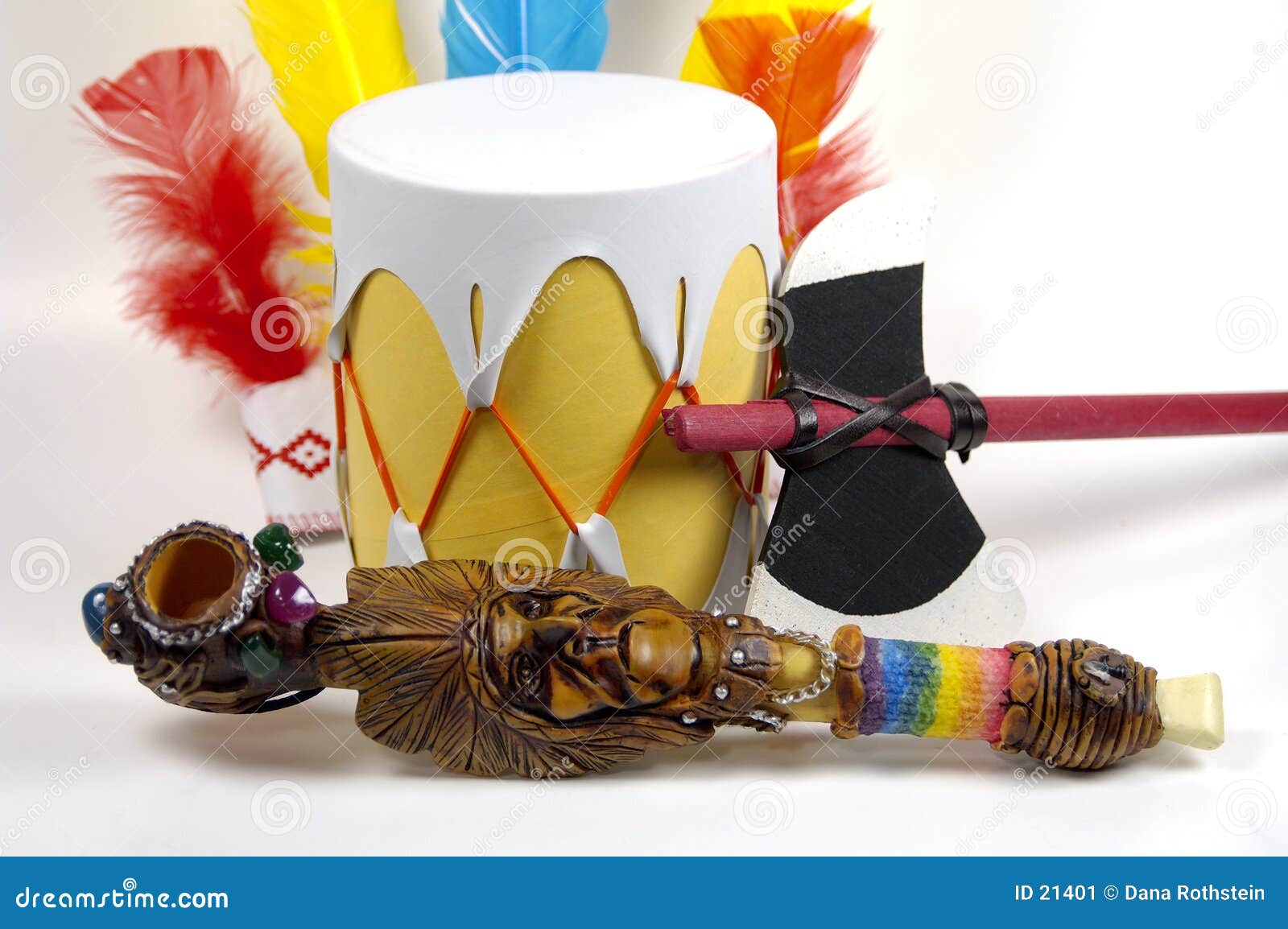 Indian Items stock image. Image of ethnic, bang, feathers - 21401
