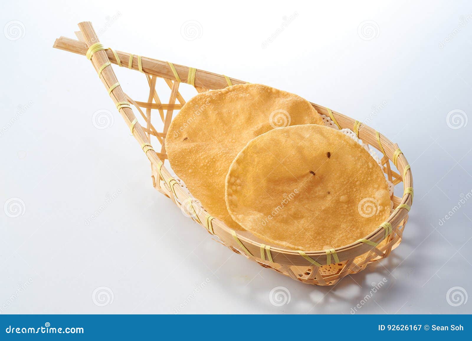 Indian Khakhra Is A Traditional Gujarati Snack Royalty-Free Stock Image ...