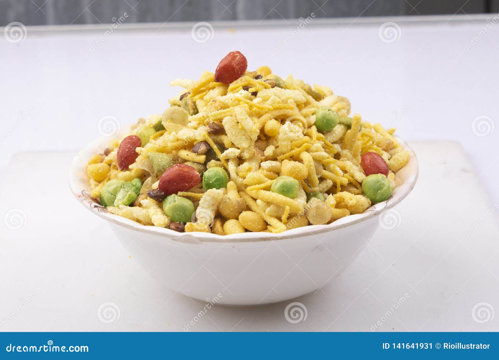 Indian Khatta Meetha Namkeen Mixture Stock Image - Image of delicious ...