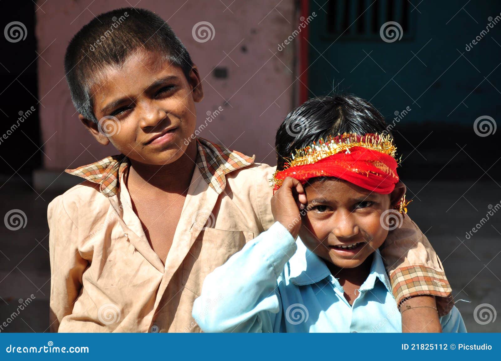 Indian kids editorial photography. Image of hindu, kids - 21825112