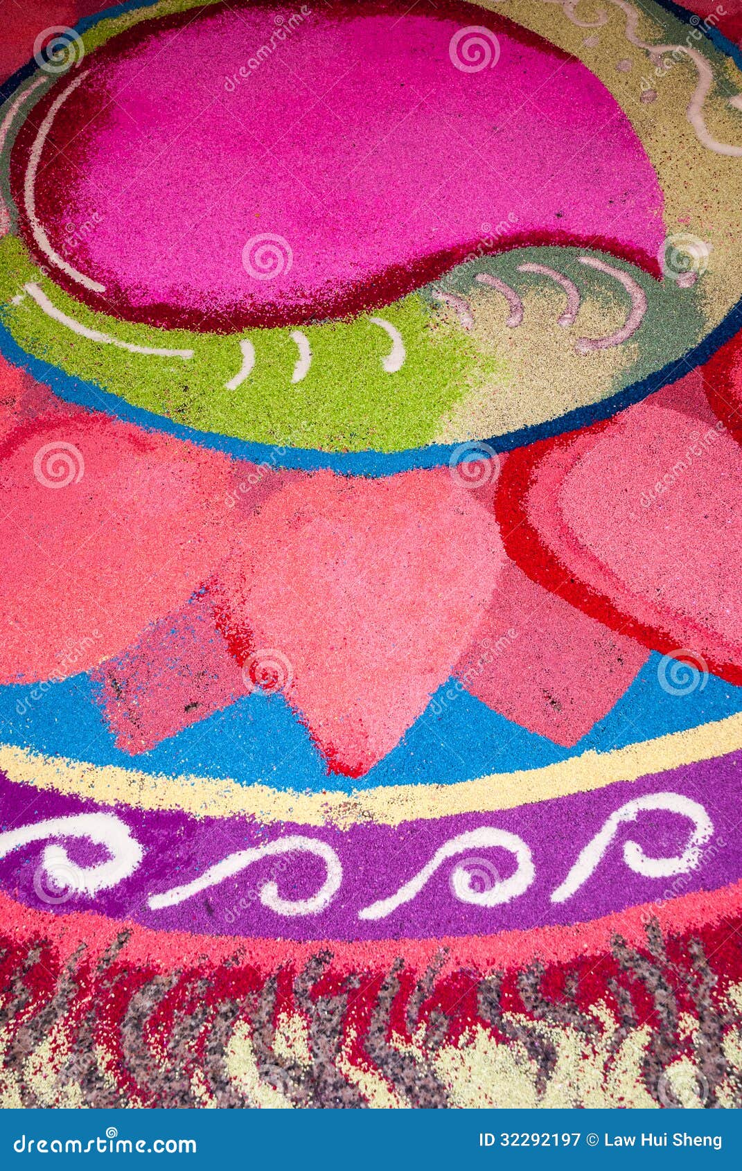 Indian kolam stock image. Image of diwali, ceremony, diya - 32292197