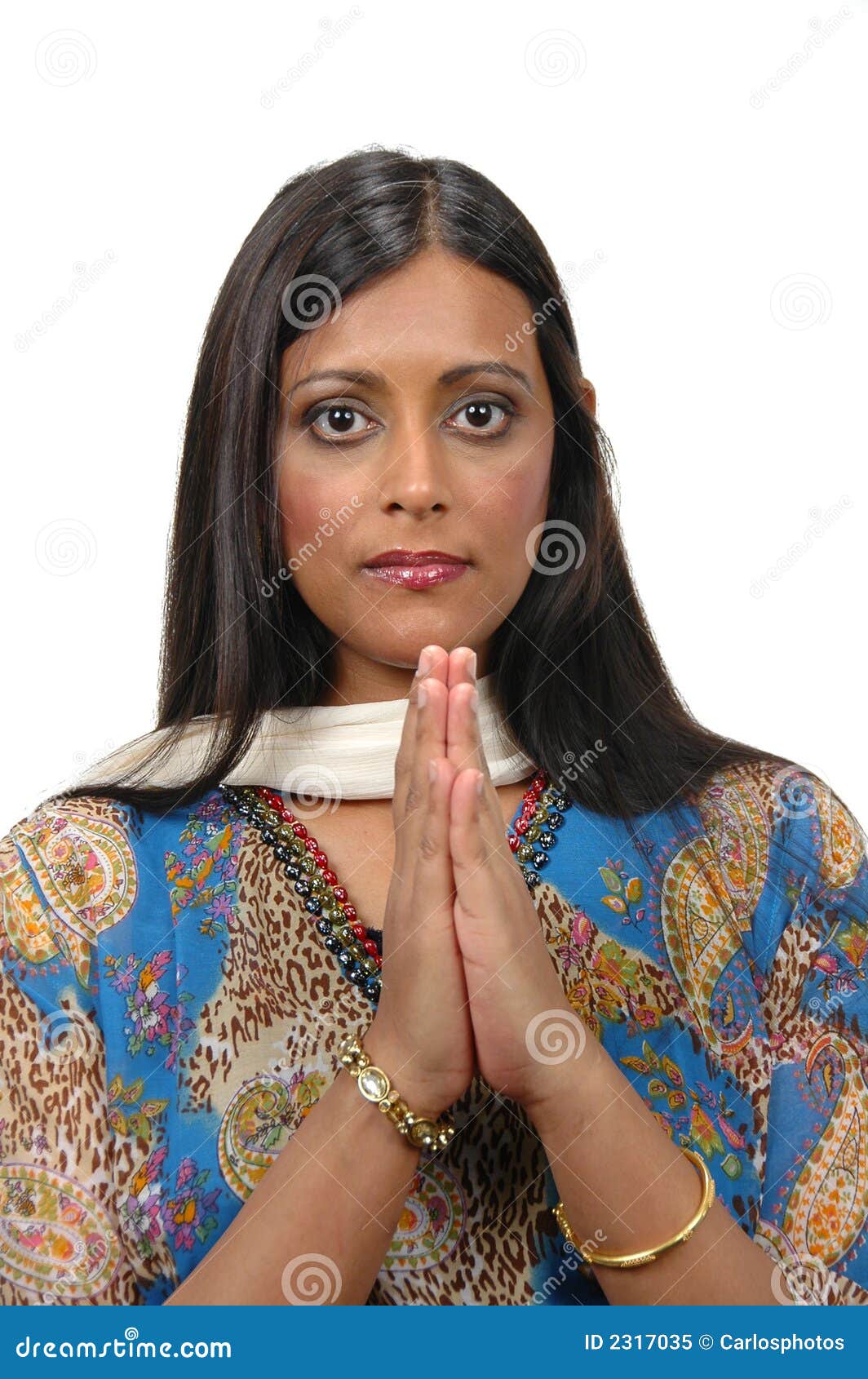 Indian Lady in Traditional Att Stock Image - Image of attire, girl: 2317035