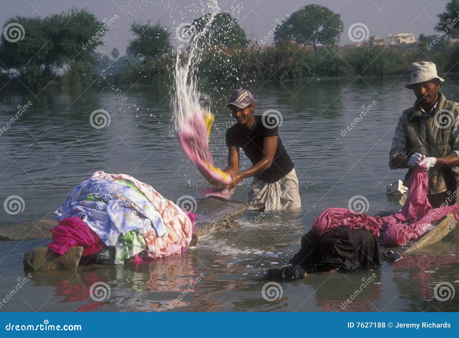 Indian Laundry editorial stock photo. Image of india, spray - 7627188