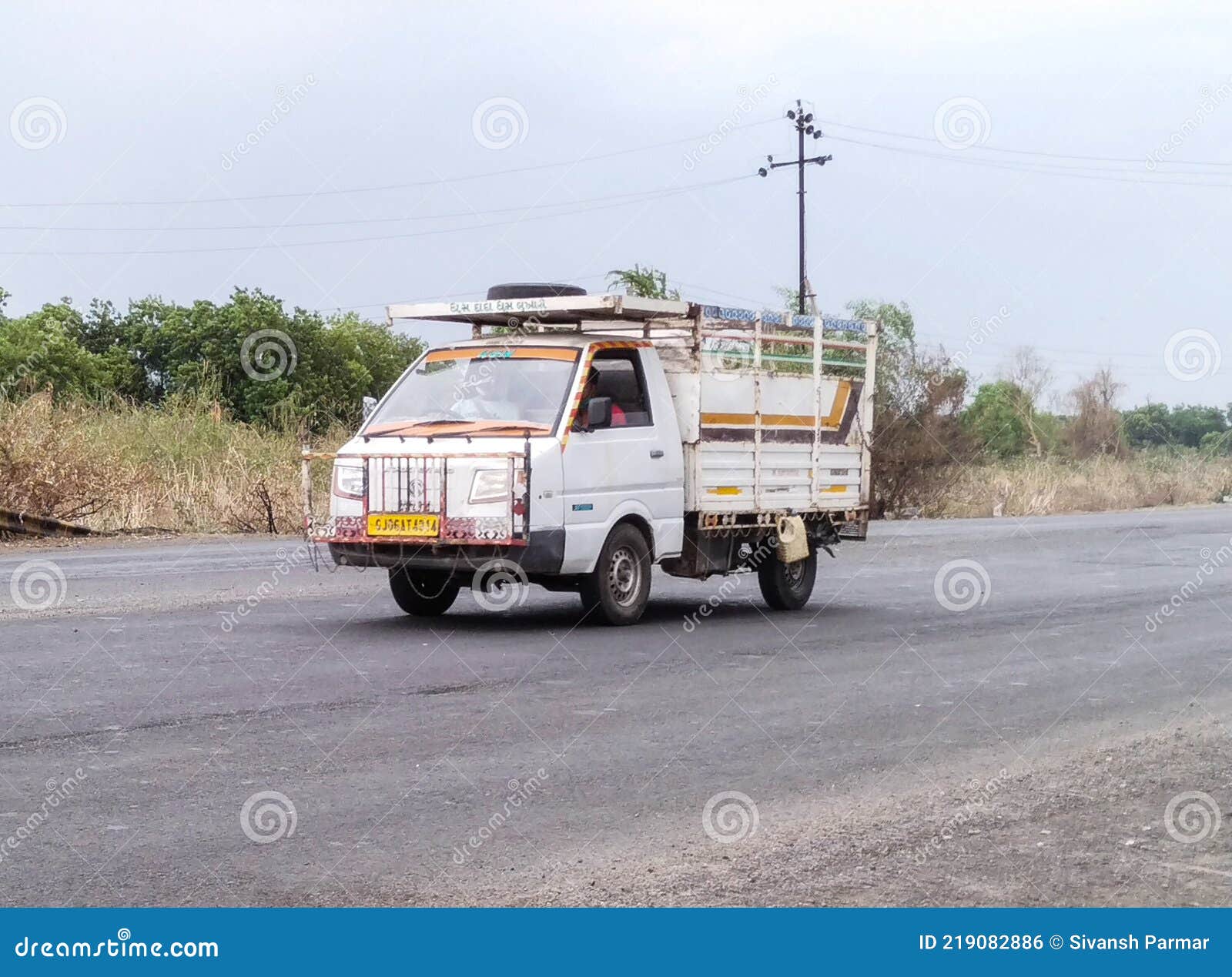 Indian local car editorial photo. Image of transport - 219082886