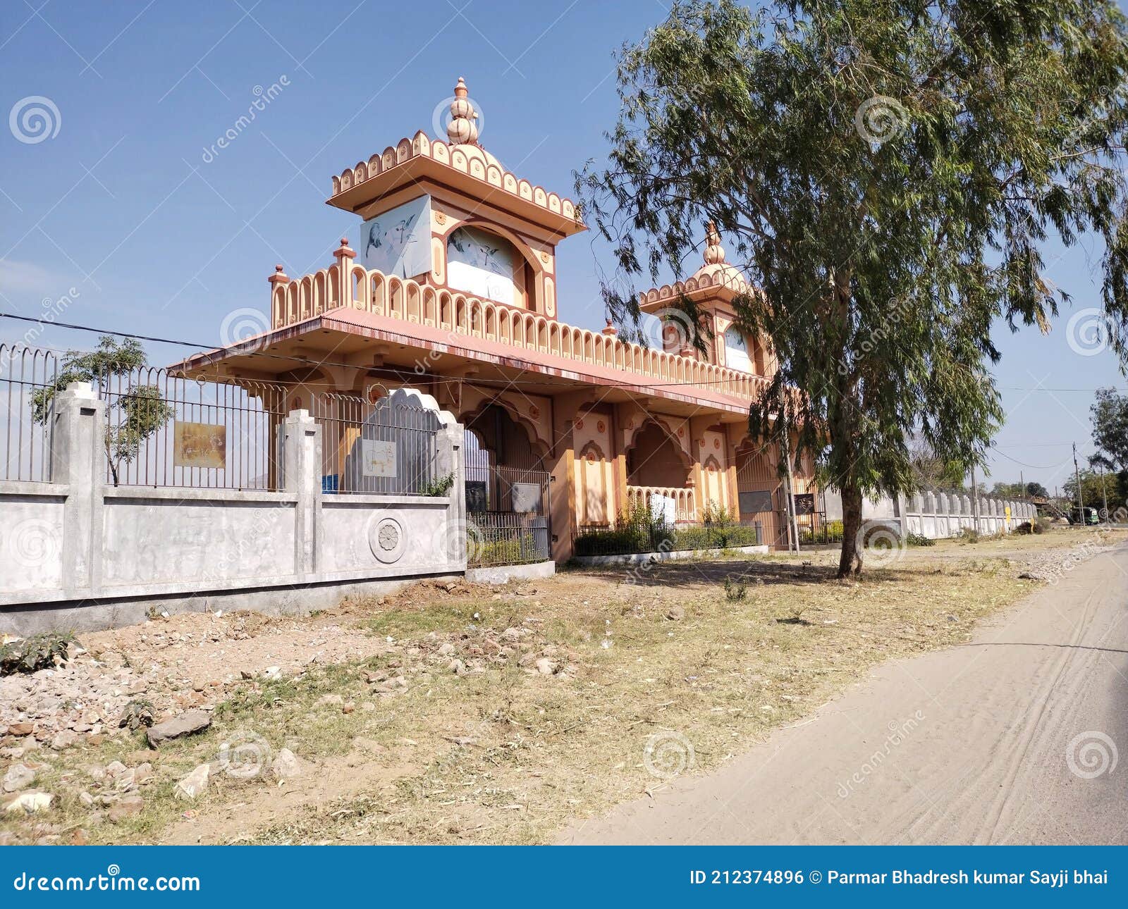 Indian local temple stock photo. Image of indian, temple - 212374896