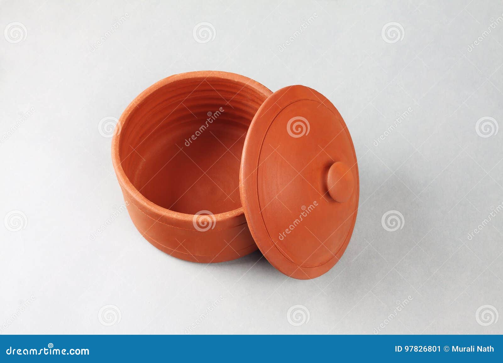Indian Made Cooking Clay Pan Stock Image - Image of indian, artwork ...