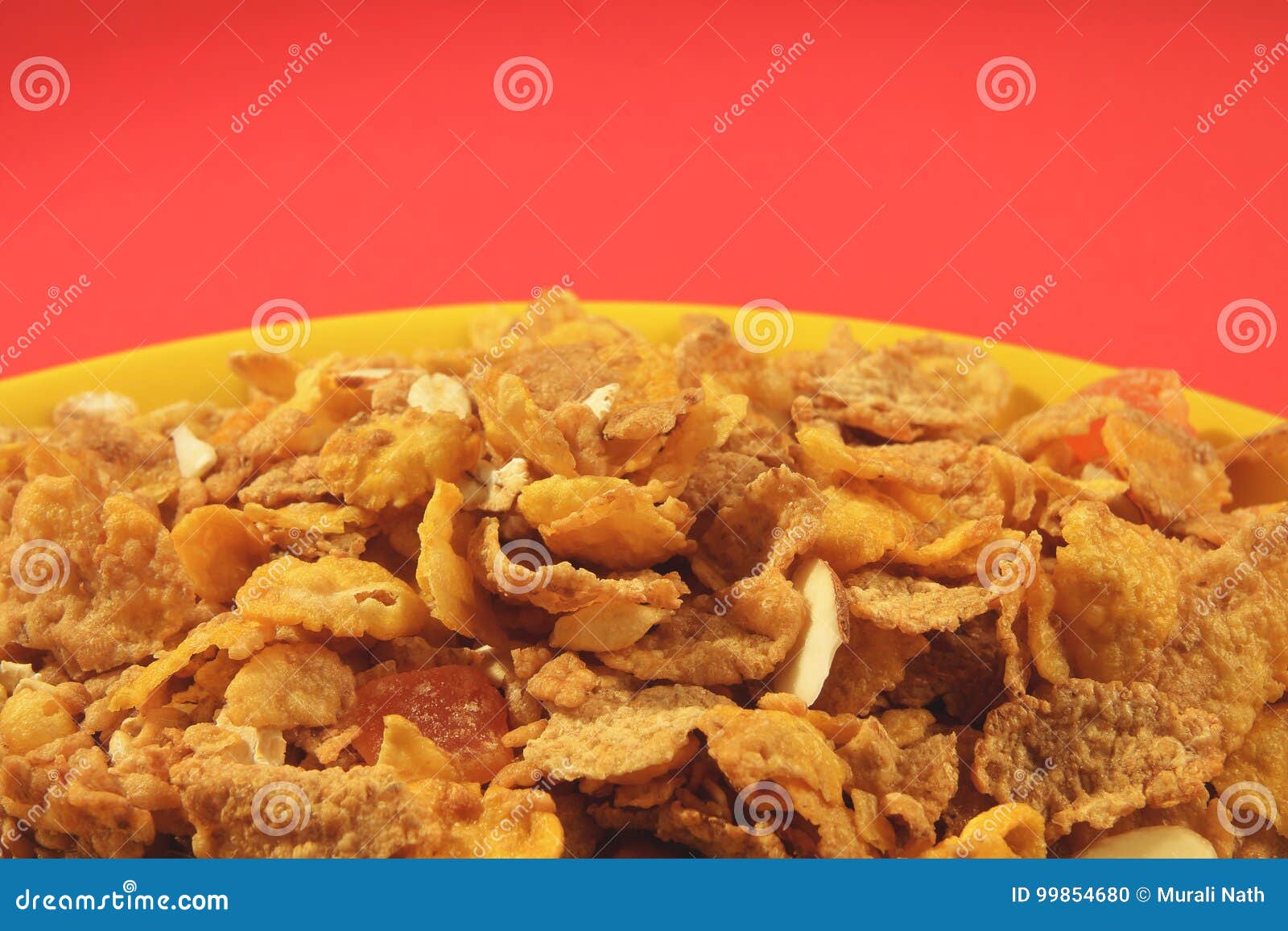 Indian Made Corn flakes stock photo. Image of fiber, fruit - 99854680