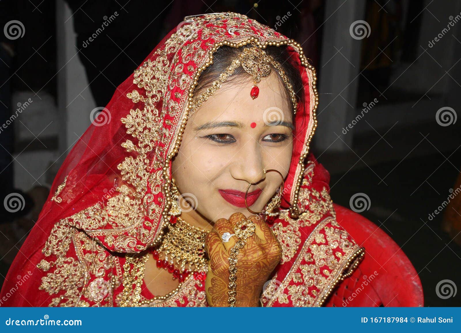 Indian Mail Takla Man Standing Near The Tample Editorial Image ...
