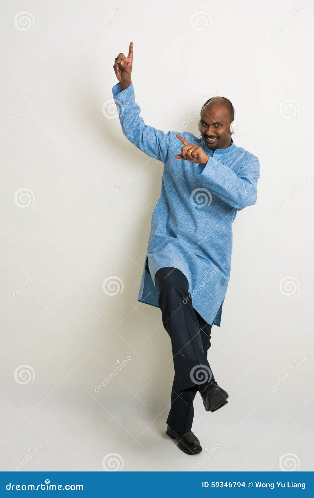 Indian male dancer stock photo. Image of costume, fitness - 59346794