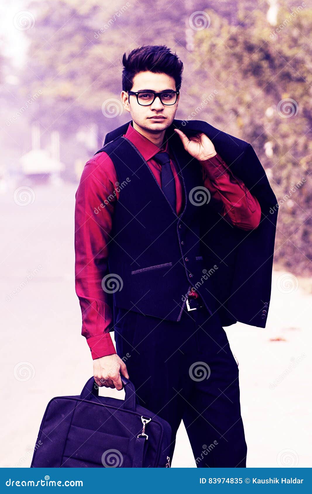 Indian Male Model Corporate Employee Look Stock Image - Image of ...